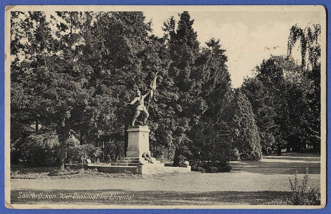 SAAR Germany 1934 Sc 146 60c Plebiscite issue used on Saarbrucken PPC ...