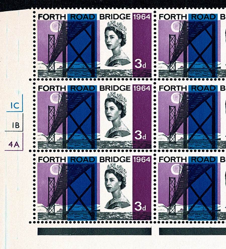 GB 1964 FRB 3d (Ord).Minor Progressive Colour Shift. SG 659 Var ...