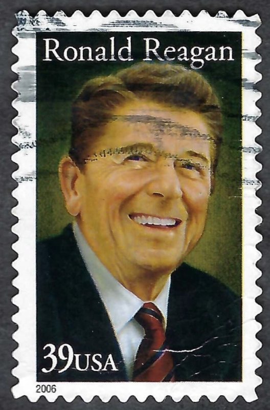 United States #4078 39¢ Ronald Reagan (2006). Used | United States ...
