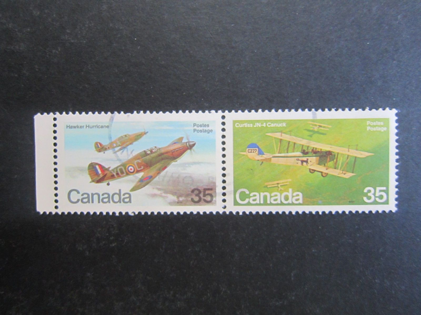 Canada #875-876 Pair Military Airplane Nice stamps {ca81} | Canada ...