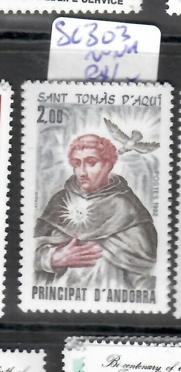 Andorra (Pp1907B) Bird Stamp SC 303 MNH | Europe - Andorra, General ...