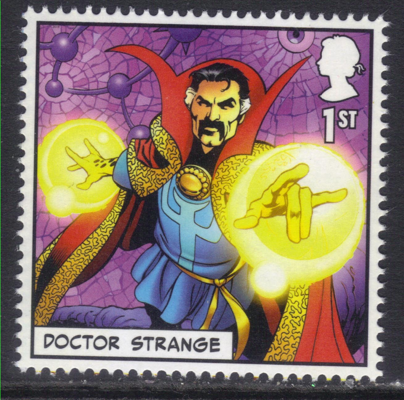 GB 2019 QE2 1st Marvel Comics ' Doctor Strange ' Umm SG 4185 ( F428 ...
