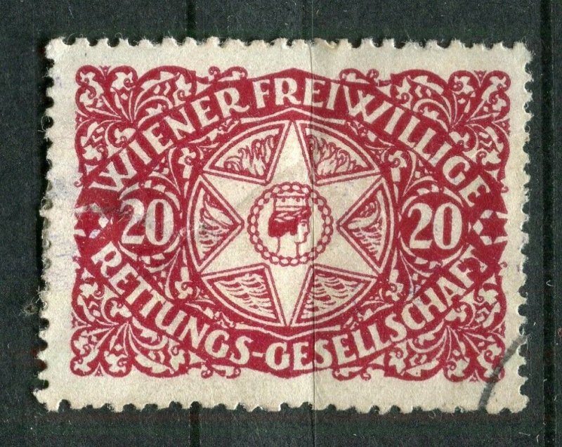 AUSTRIA; Early 1900s Wiener Freiwillige stamp used value | Europe ...