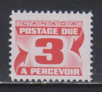 Canada, 3c Postage Due (SC# J30) MNH | Canada, Postage Due Stamp / HipStamp