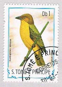 Saint Thomas and Prince Is 727 Used Bird (BP2084) | Caribbean - St ...