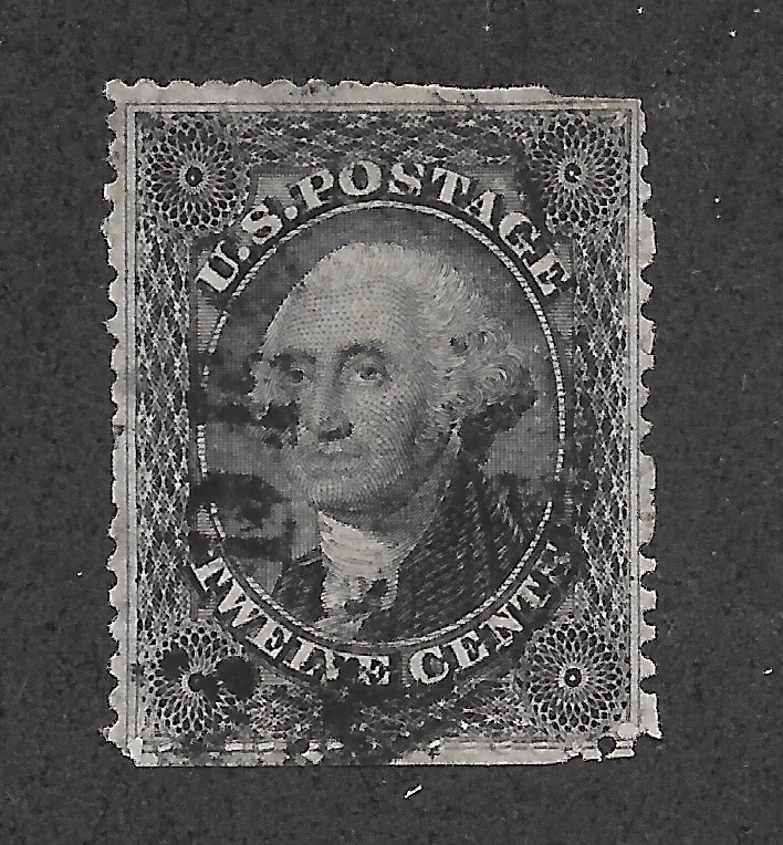 36 Used, 12c. Washington, Type I, scv: $300, | United States, General ...