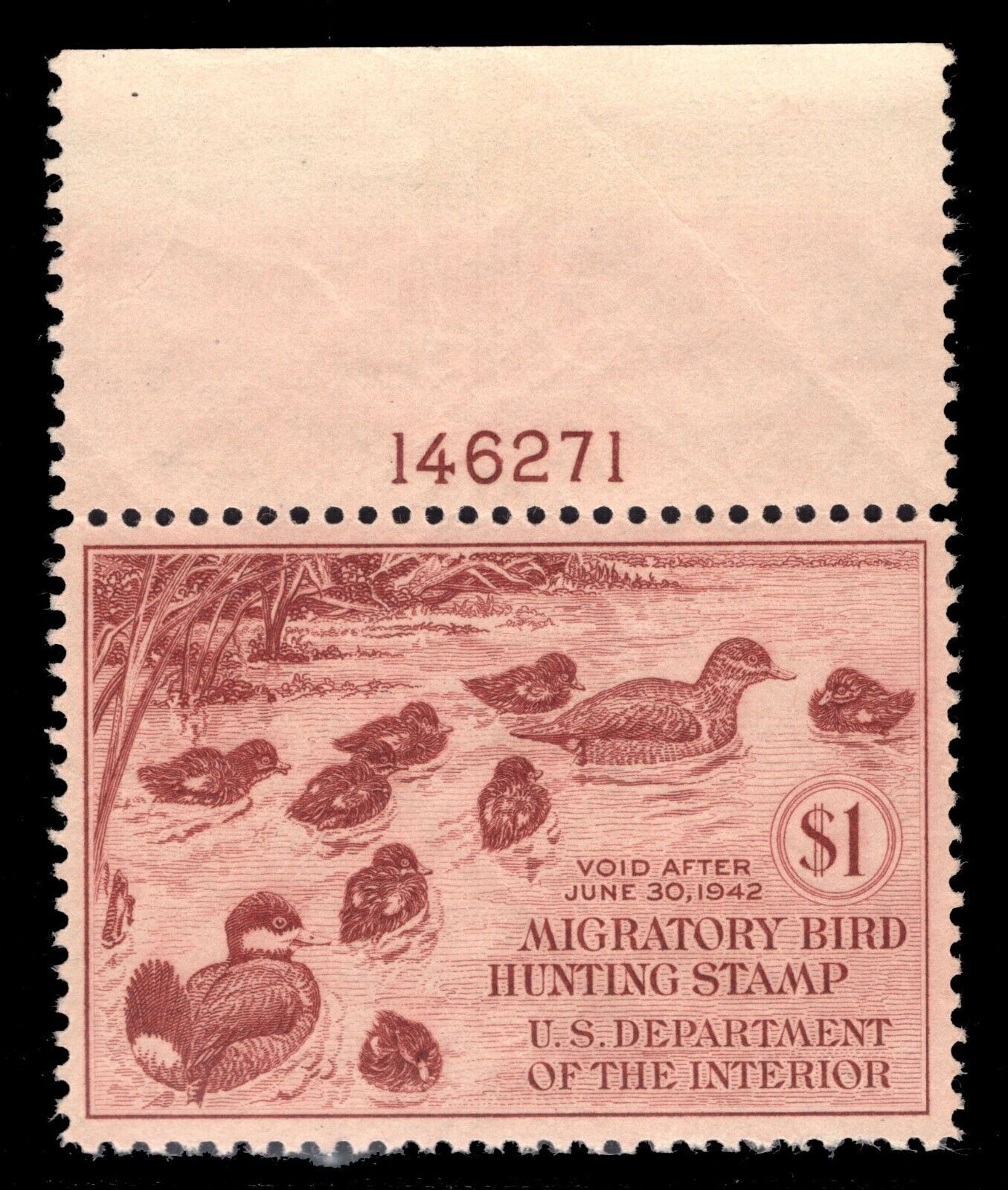 US Stamps #Rw8 Plate Single Duck Mint OG NH Xf-Sup Jumbo $225 LOT ...