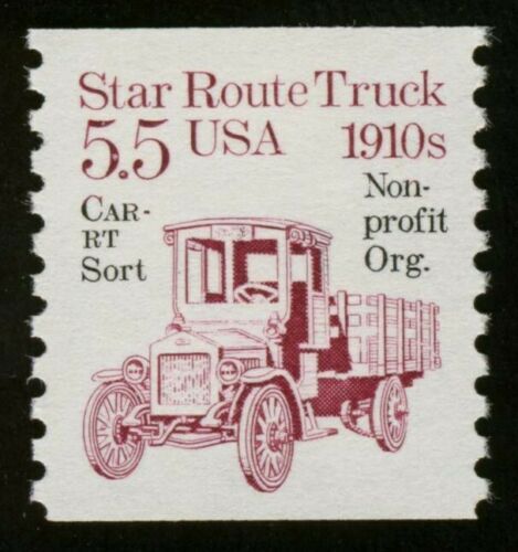 #2123a-2133a 1985-1989 Transportation Issue Precancel, **ANY 5 ...