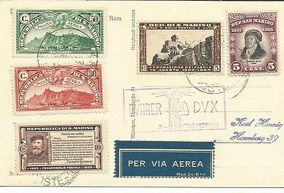 Fuhrer / Dux - Souvenir postcard of the meeting | Europe - San Marino ...