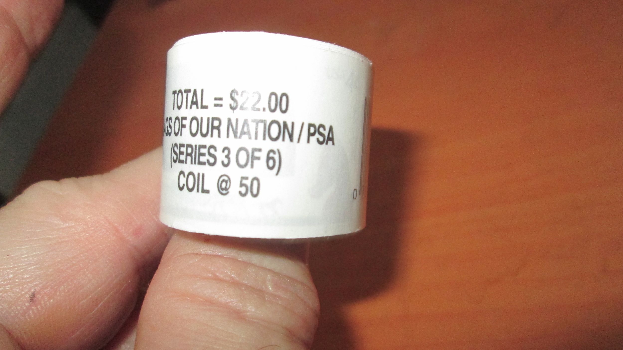 Flags of Our Nation 44c US Postage Coil Roll of 50 stamps #4293-4302 VF ...