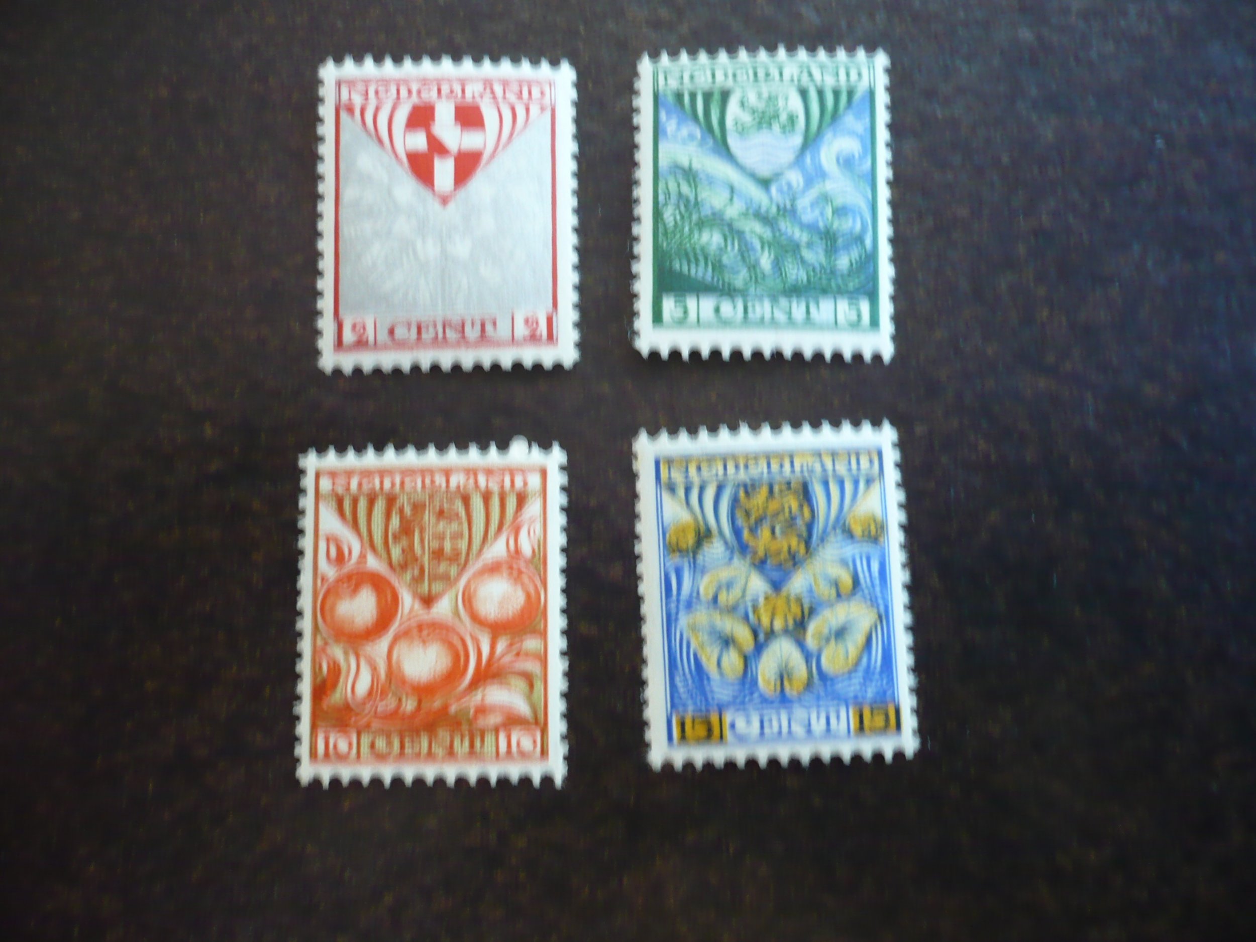 Stamps - Netherlands - Scott# B12-B15- Mint Never Hinged Set of 4 ...
