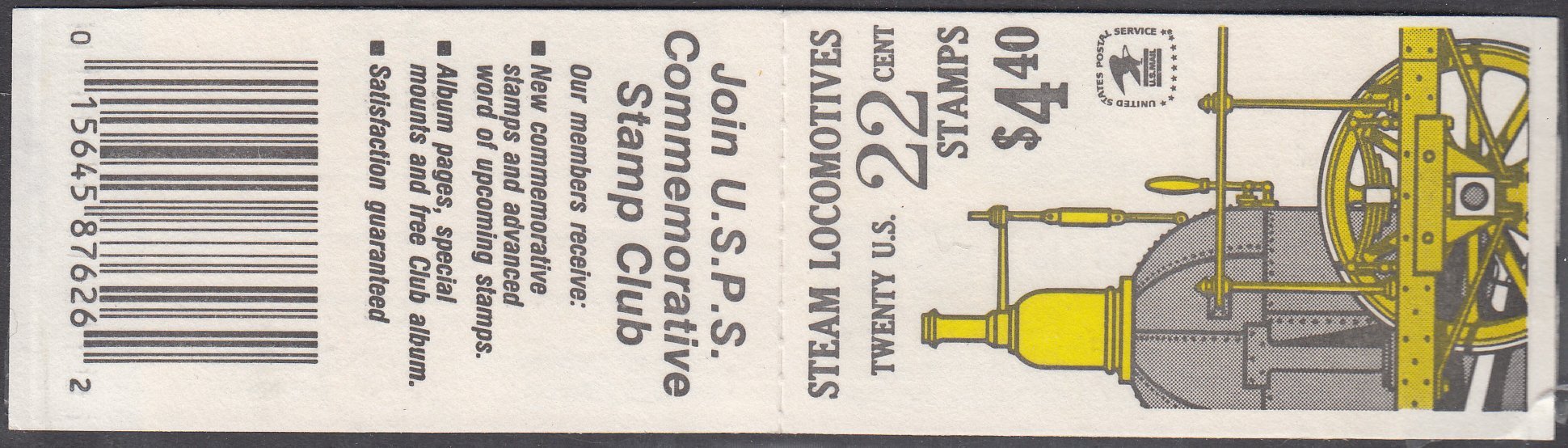 United States BK163 (2366a) MNH (Exploded) CV $10.00 | United States ...