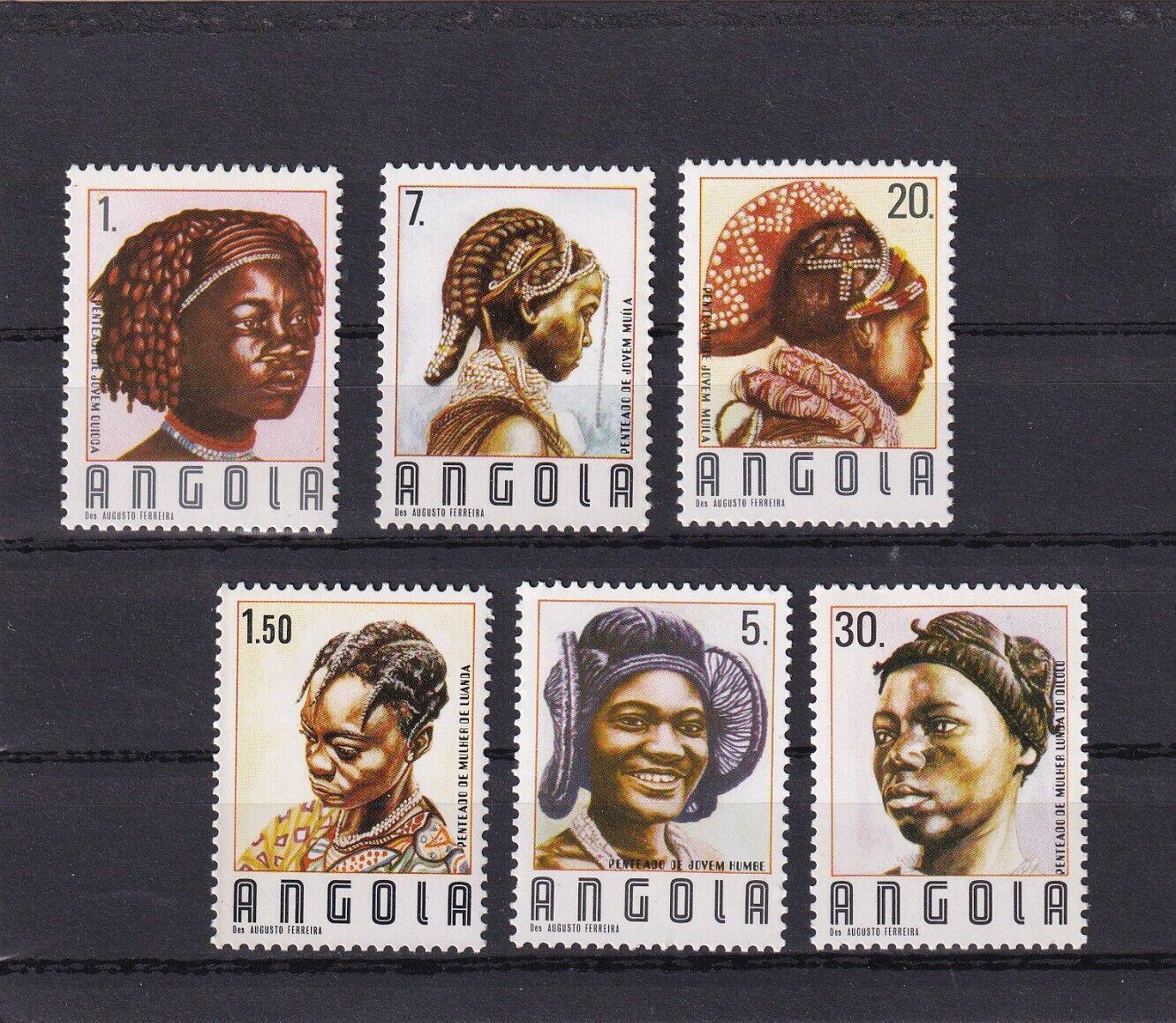 SA24d Angola 1987 Traditional Hairstyles, mint stamps | Africa - Angola ...