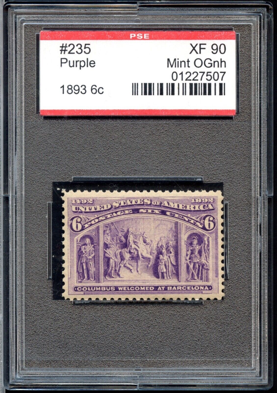 US Scott #235 Mint-Xf-Og-Nh Graded 90 PSE Slab SMQ $375 (7/23/24 GP ...
