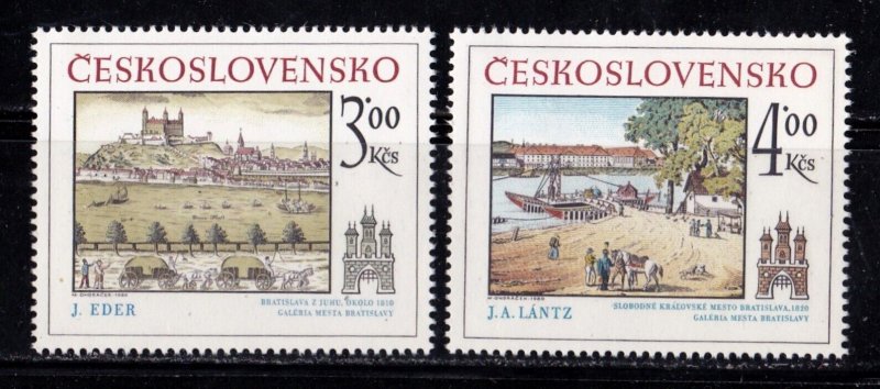 Czechoslovakia stamps #2331 - 2332, MNH, complete set, CV $2.85 ...