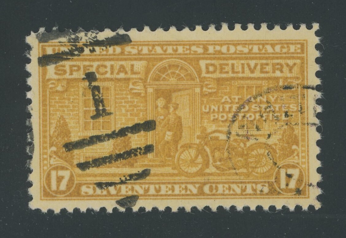 USA E18 - 17 cent Special Delivery - XF/Superb Used Jumbo | United ...