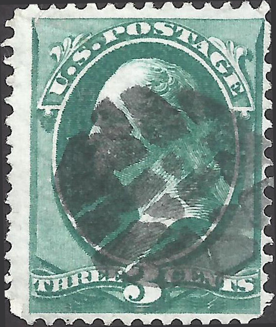 # 158r Olive Green Ribbed Paper Stitch watermark And Double or Shifted ...