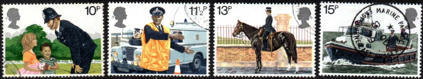 1979 Sg 1100/1103 150th Anniversary of Metropolitan Police Fine Used ...