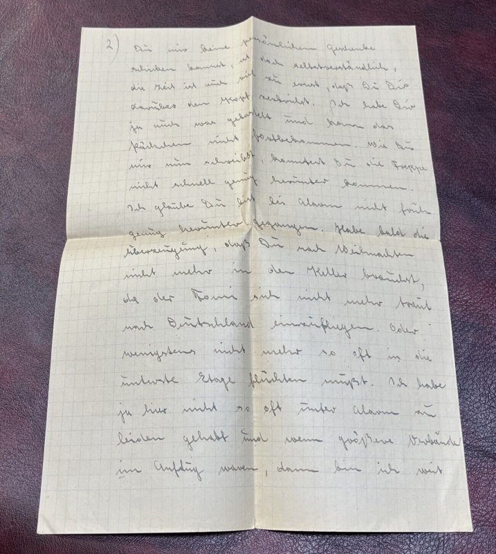 WW2 WWII Nazi Germany Reich 1944 war time soldier Military Feldpost ...