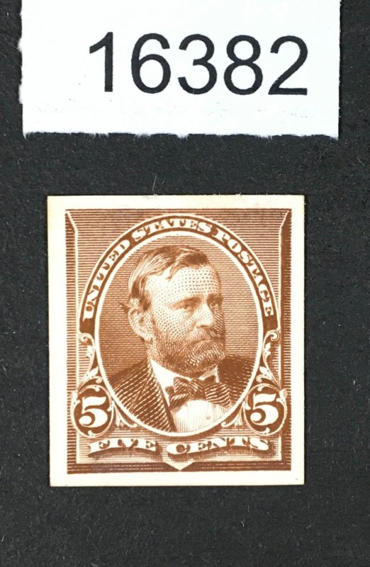 US Stamps # 223p4 Proof on Card XF $25 LOT #16382 | United States, Back ...