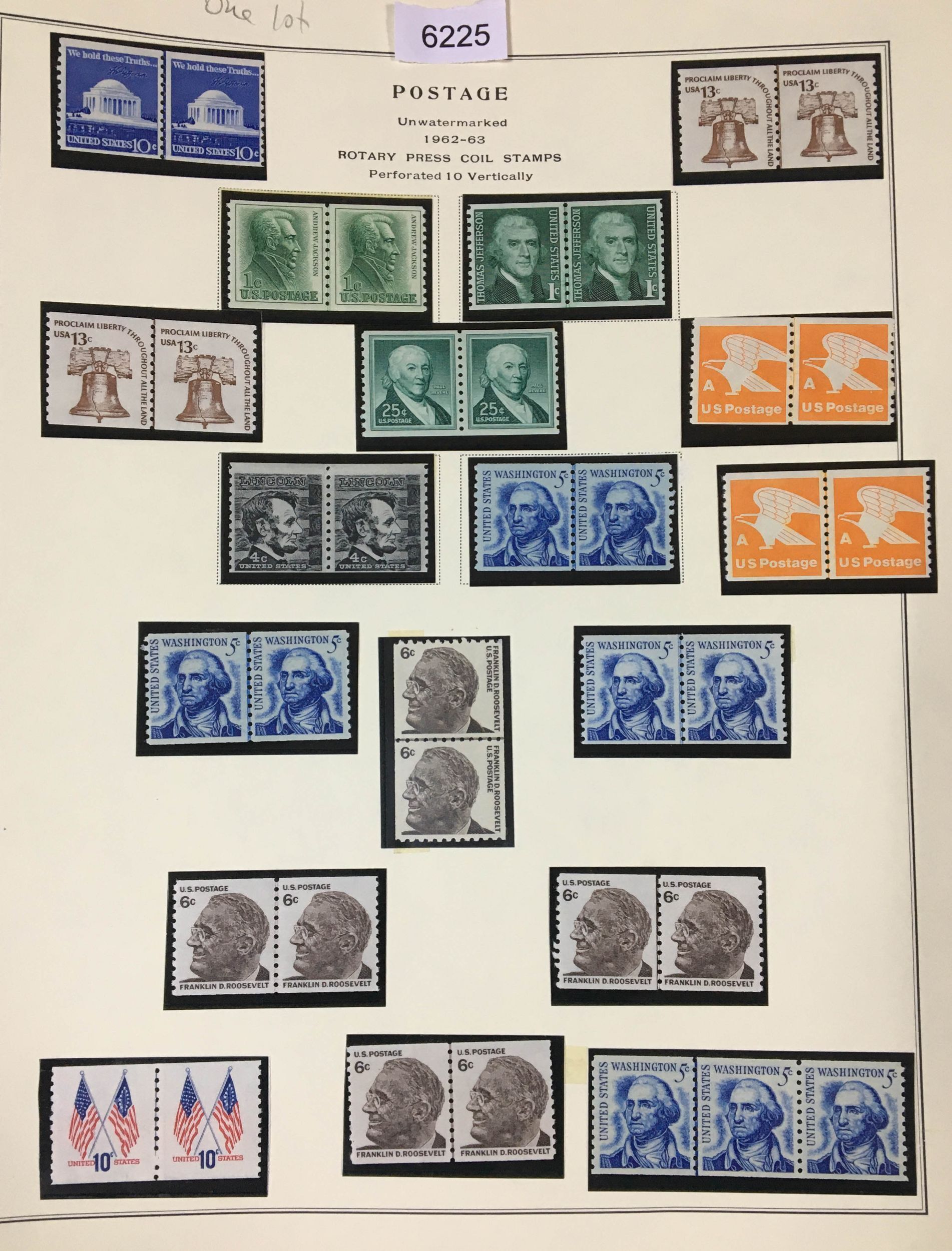 US Stamps #1962-1963 Collection Mint OG NH CV $ LOT #6225 | United ...