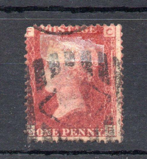 Penny RED Plate 148 With 'Copestake Moore' Protective Underprint ...