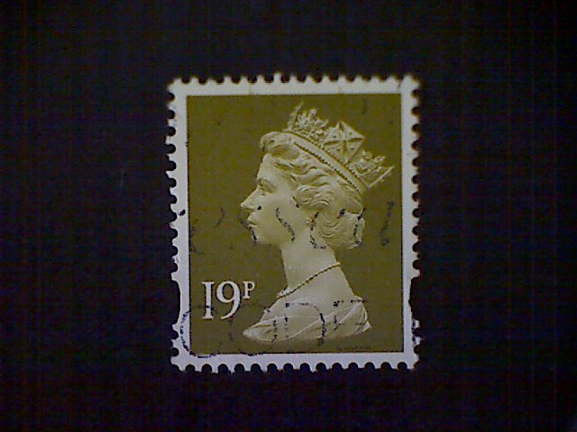 Great Britain, Scott #MH254, used(o), 1999, Machin: Queen Elizabeth II ...