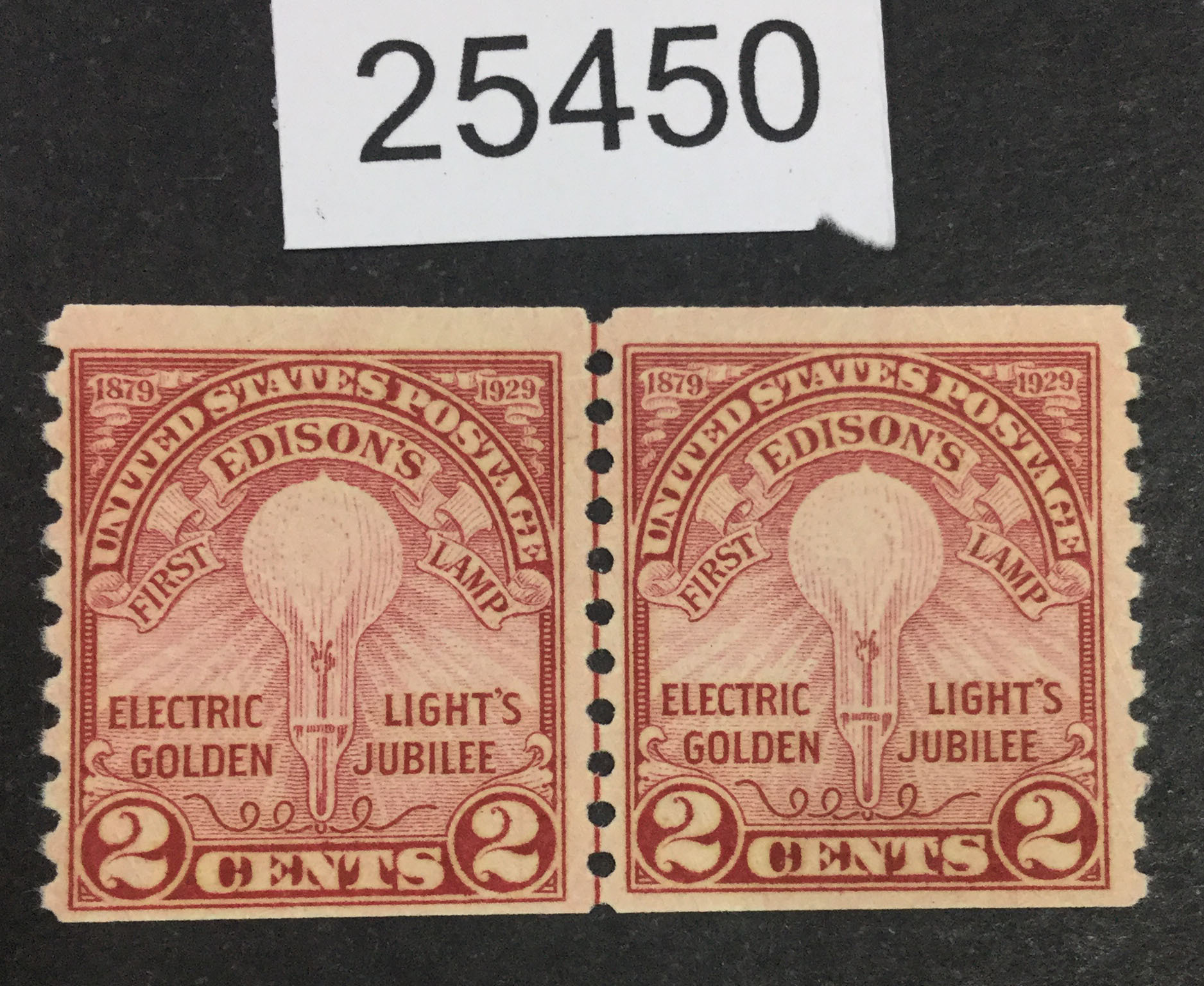 US Stamps #656 Mint OG 1h/1nh Line Pair LOT #25450 | United States ...