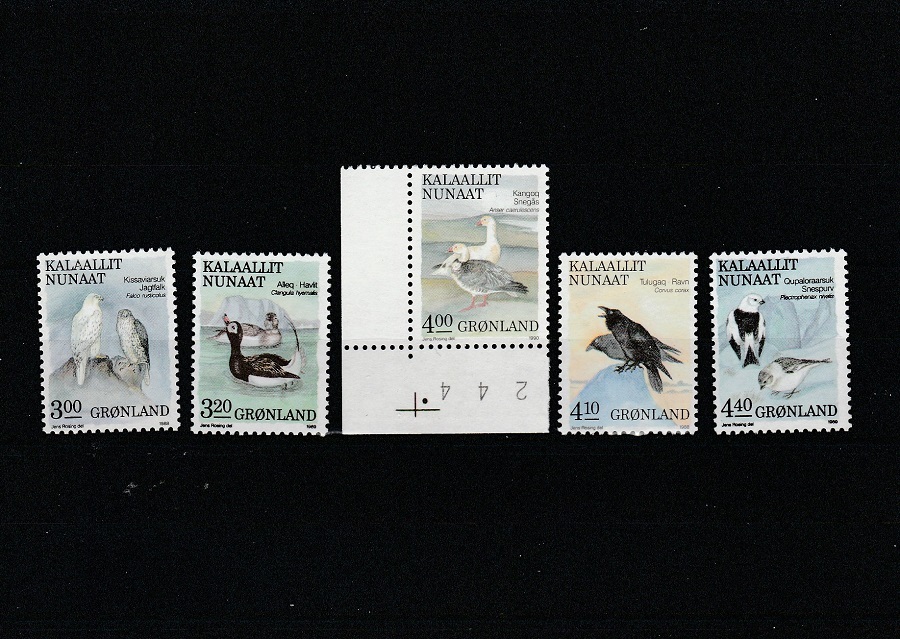 Greenland Scott# 177-188 MNH (1987-1990 Birds) | Europe - Greenland ...