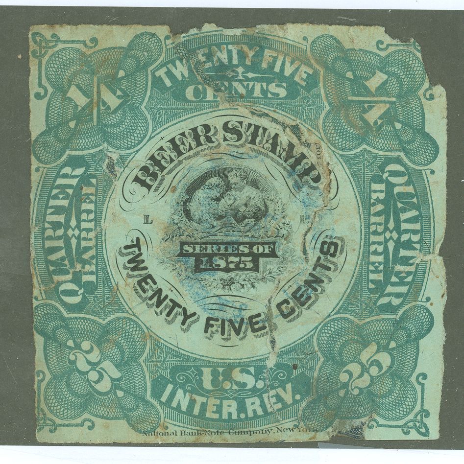 United States #REA32 Single | United States, Revenues - Beer Stamp ...
