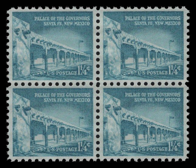 US Scott #1031a MNH OG Block of Four eGraded W/Certificate > eGrade XF ...