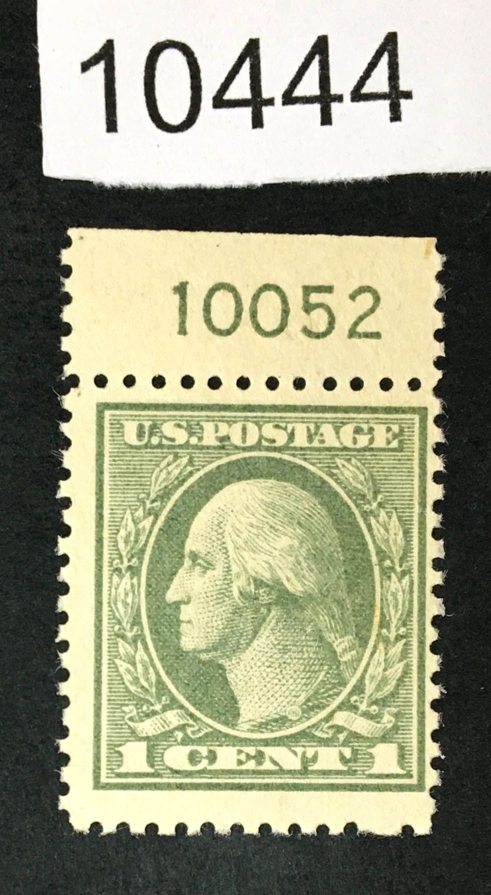 US Stamps # 536 Plate Single Unused NO GUM LOT #10444 | United States ...