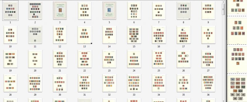 ULTIMATE PRINTABLE WORLD STAMP ALBUM PAGES (+46.000 PDF color ...