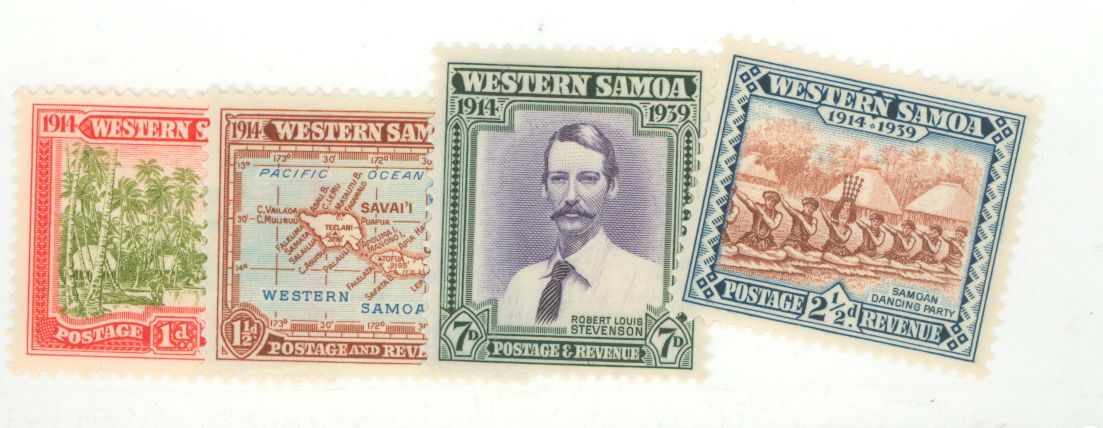 Samoa (Western Samoa) #181-184 Single (Complete Set) | Australia ...