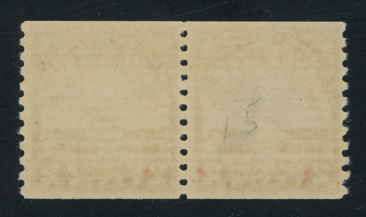 USA 656 - 2 cent Edison coil pair - VF Mint never hinged | United ...