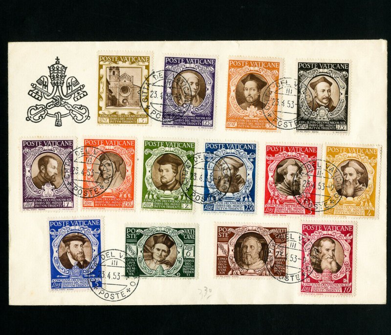 Vatican Rare Old Time First Day Stamps Including E's | Europe - Vatican ...
