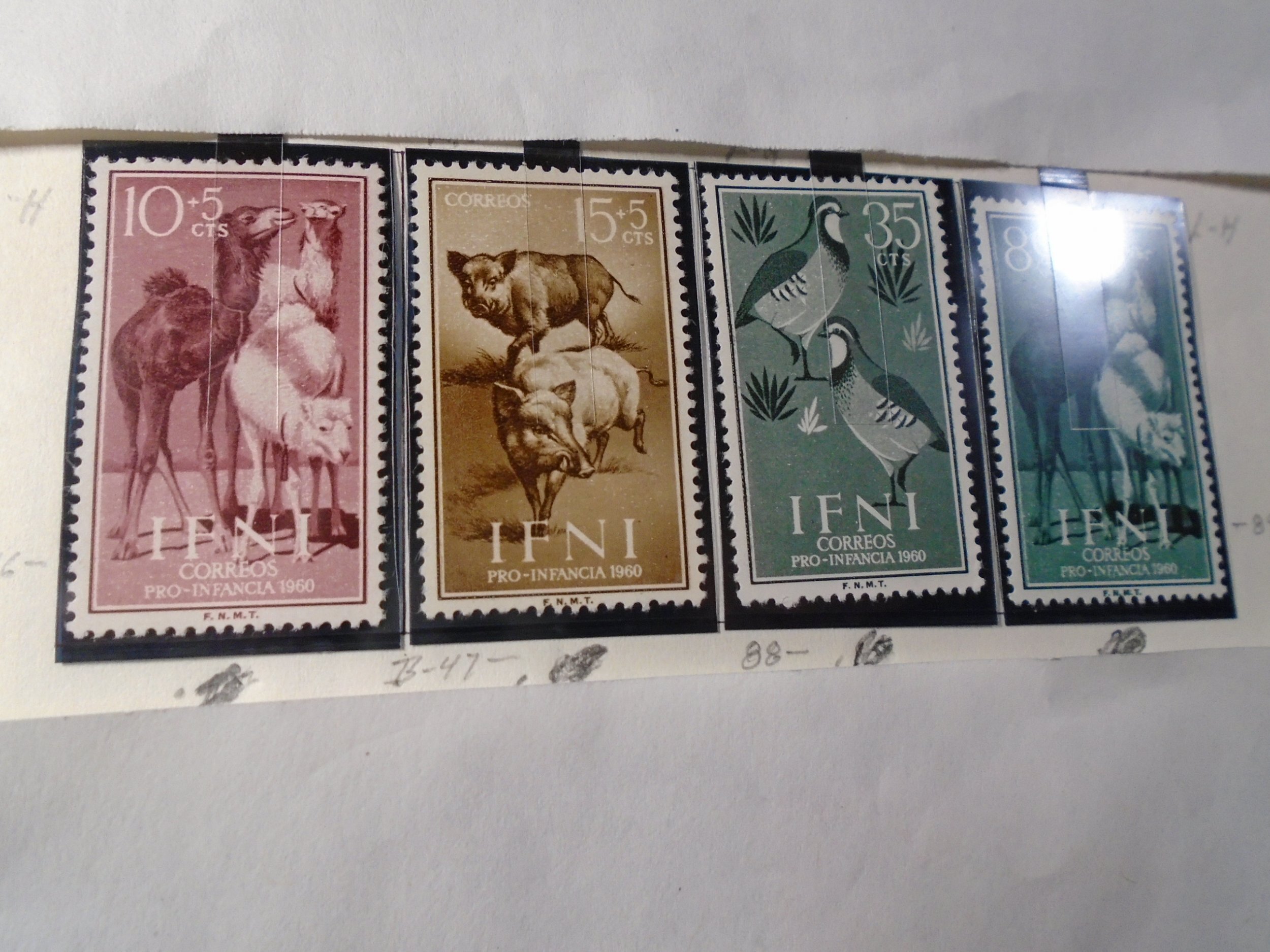 Ifni # 88-89/B46-47 MLH | Worldwide - Other, General Issue Stamp / HipStamp