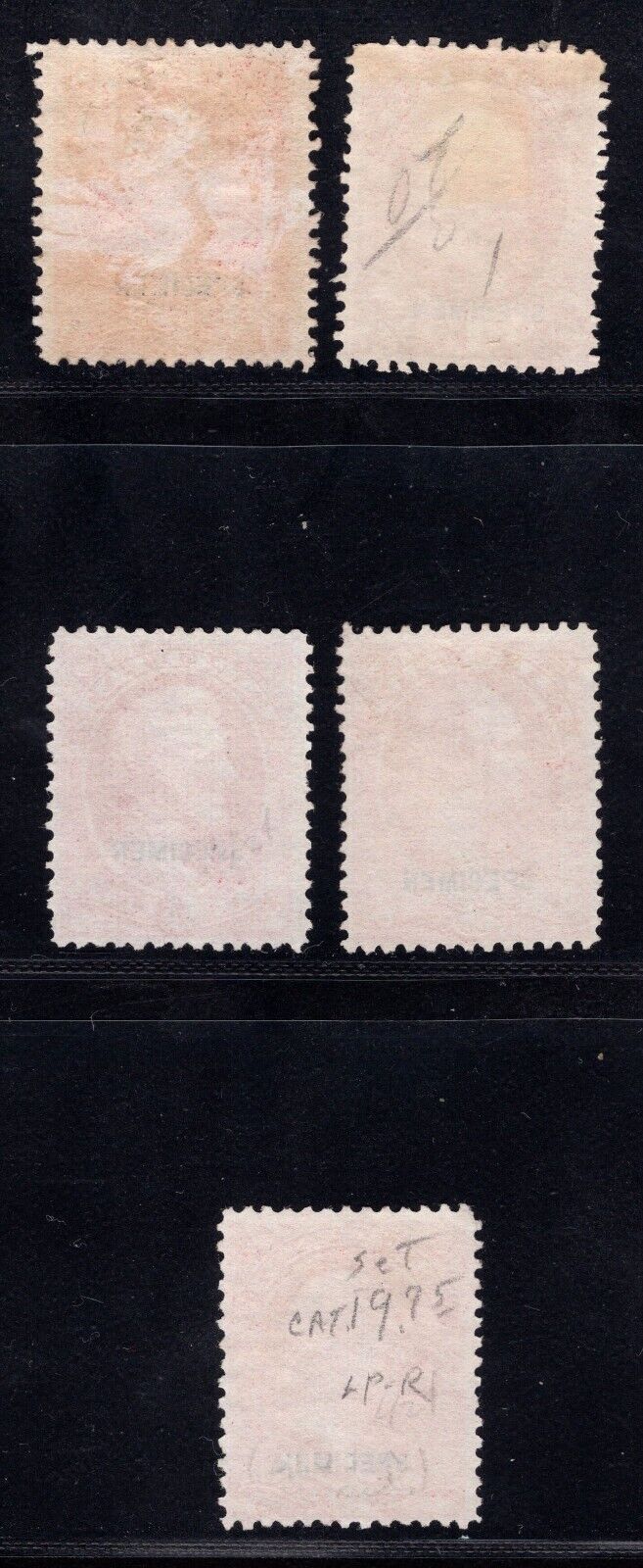US Stamps #O10S-O14S Specimen SET Official Unused LOT #82400* | United ...