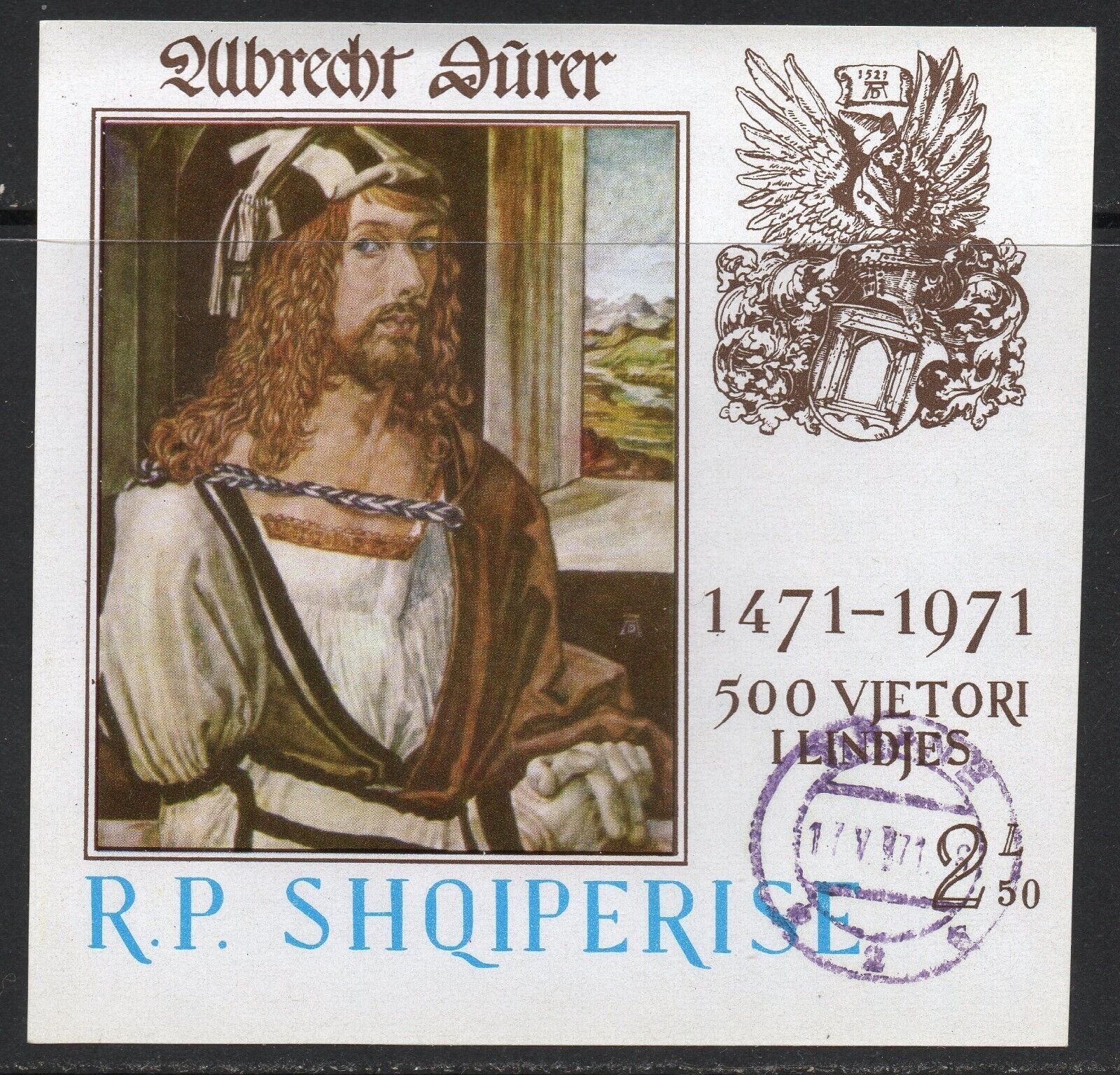Thematic Stamps - Albania - Paintings - Choose from dropdown menu ...