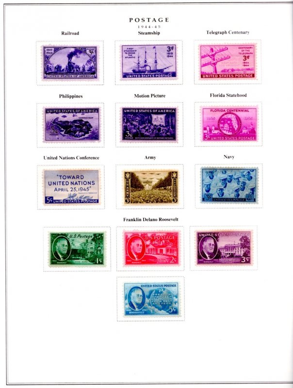 Red US Leather-Like Scott Platinum Series Hingeless Album Binder #II ...