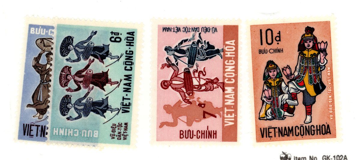 Vietnam/North (Democratic Republic) #385-388 Single (Complete Set ...