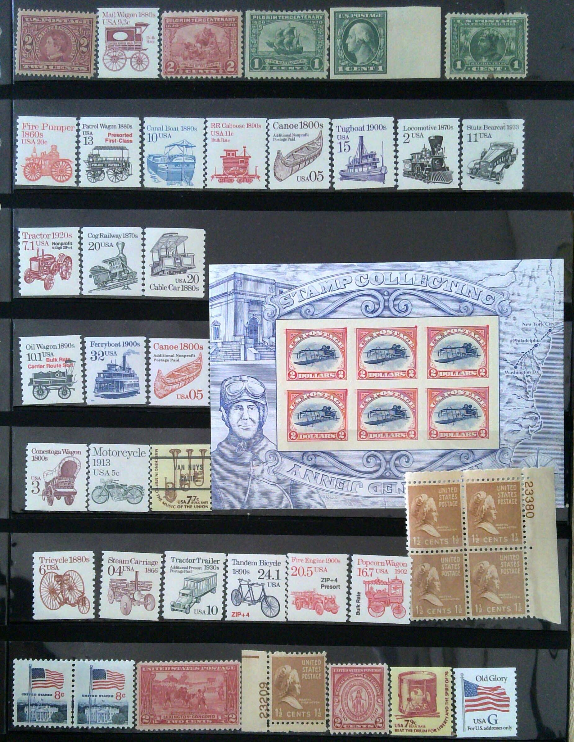 US Starter Collection including FoB Lot with Postal Cards - Unused ...