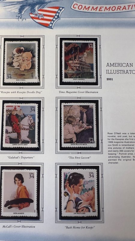 US Commemorative White Ace complete set 2001-2003 (pages 536-598) (62 ...