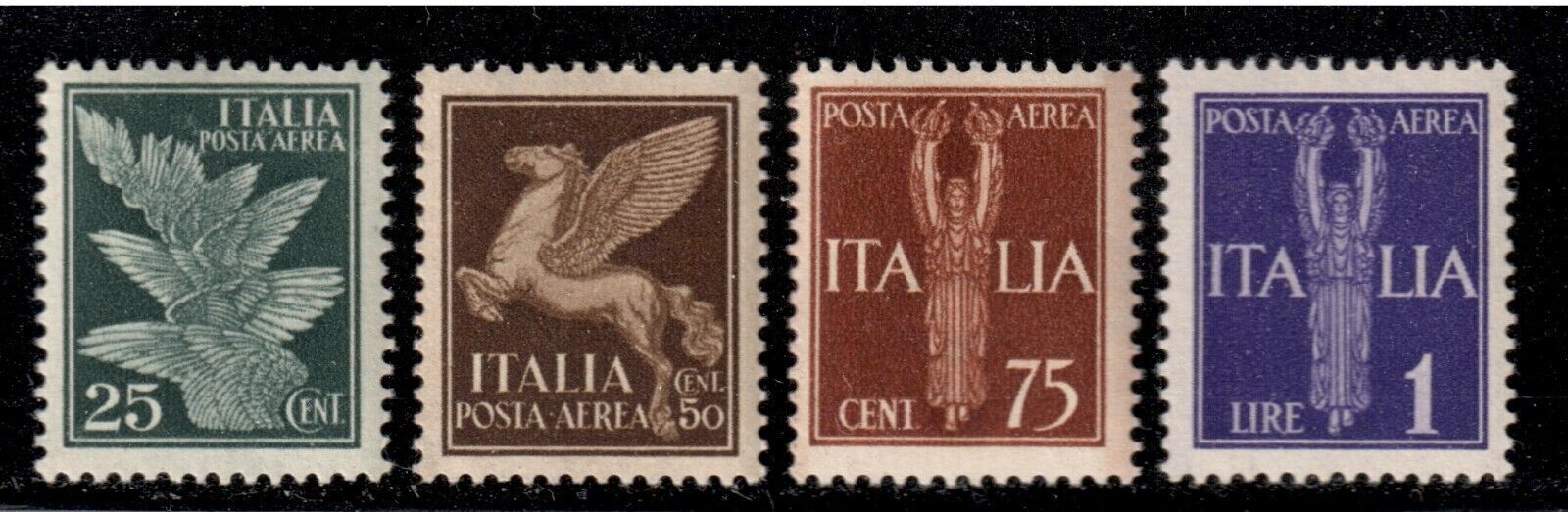 Italy Airmail # C12 , C13 , C14 , C16 , F-VF OG NH - I Combine S/H ...
