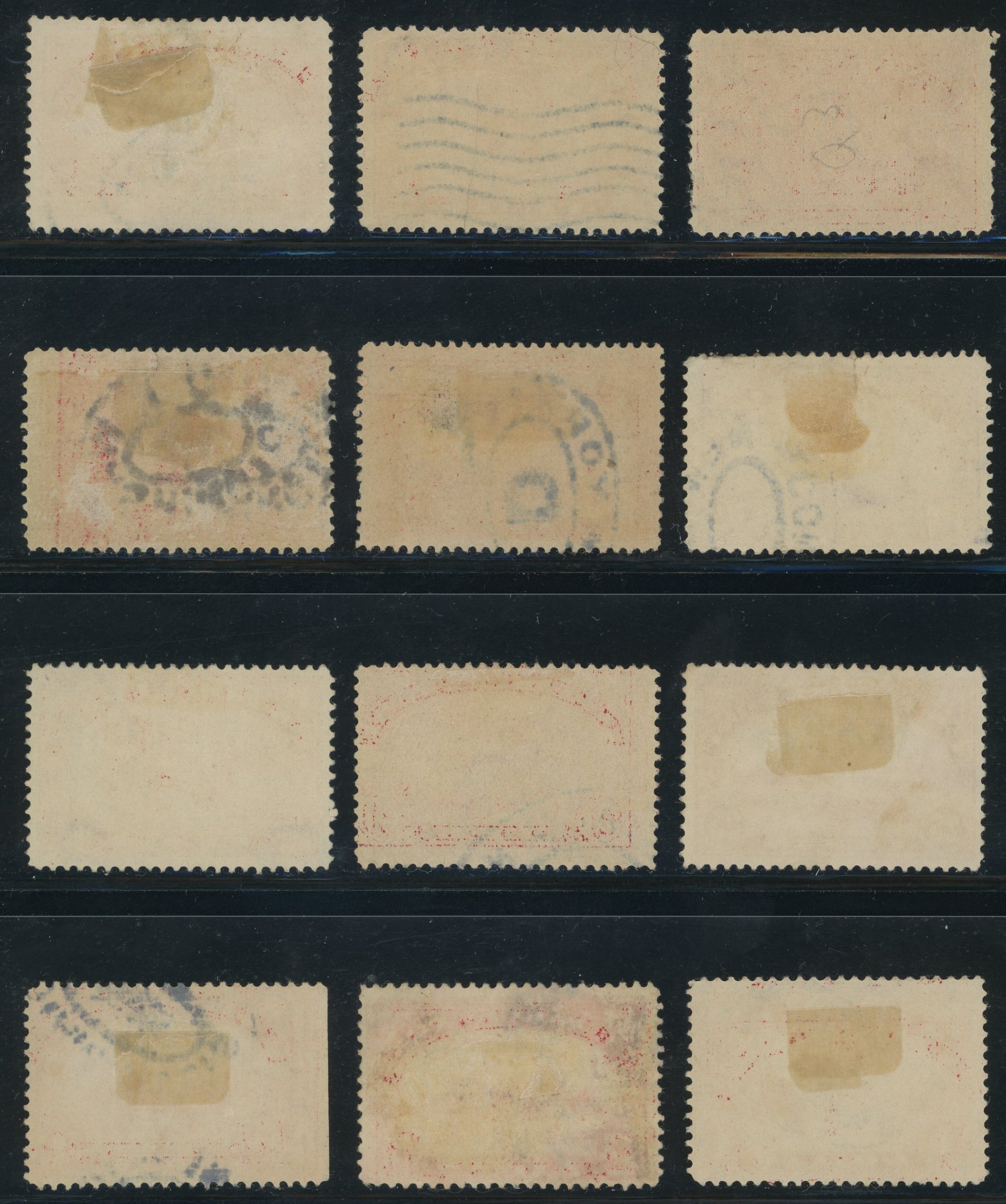 USA Q1 to Q12 - Parcel Post - Full set of 12 - F/VF Used | United ...