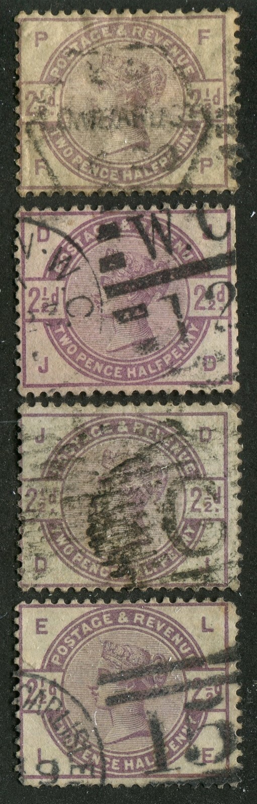 Great Britain #101 Used, Lot of 4 | Great Britain, General Issue Stamp ...