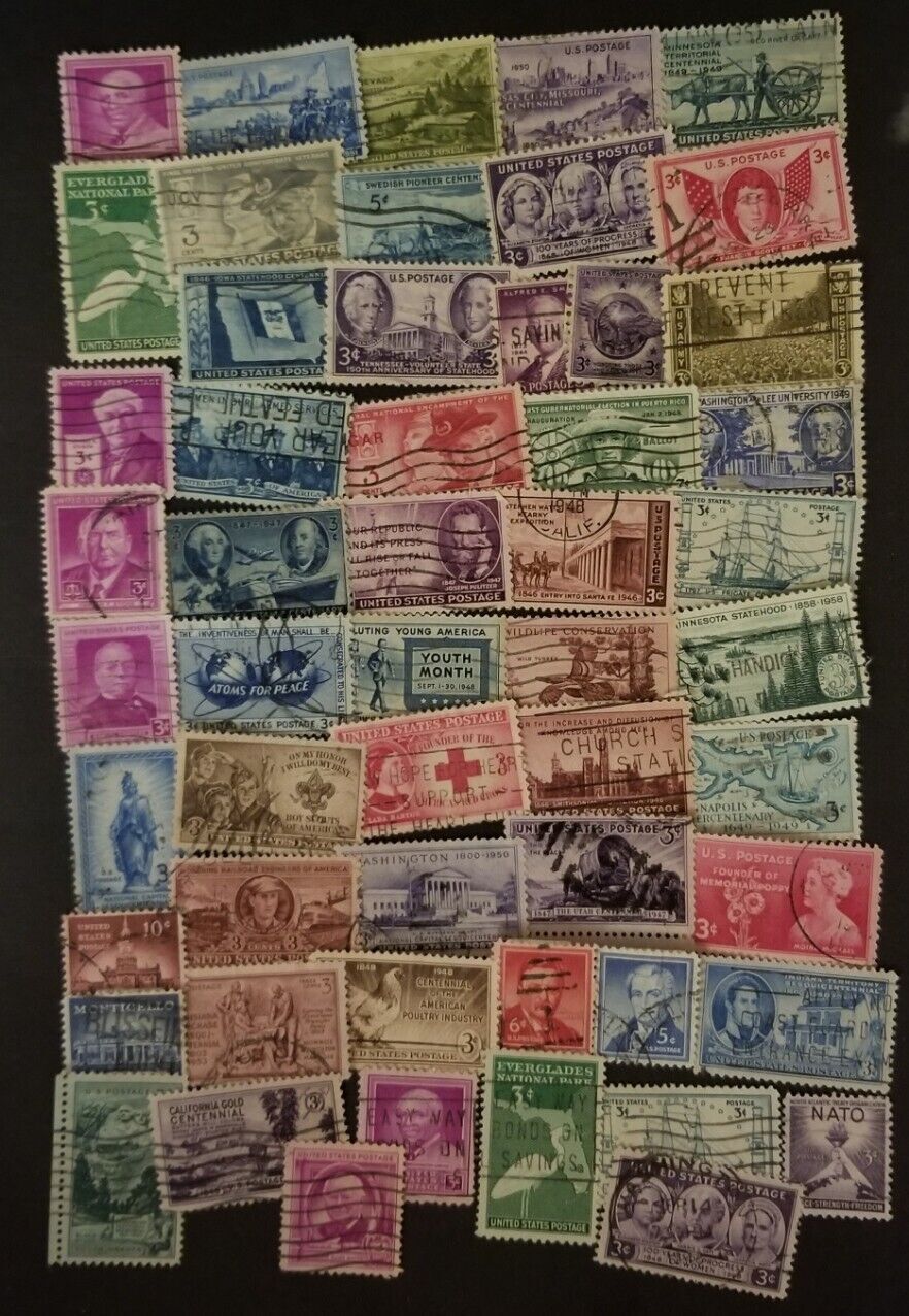 US Postage Stamp Collection Lot Used All Different T3773 | United ...