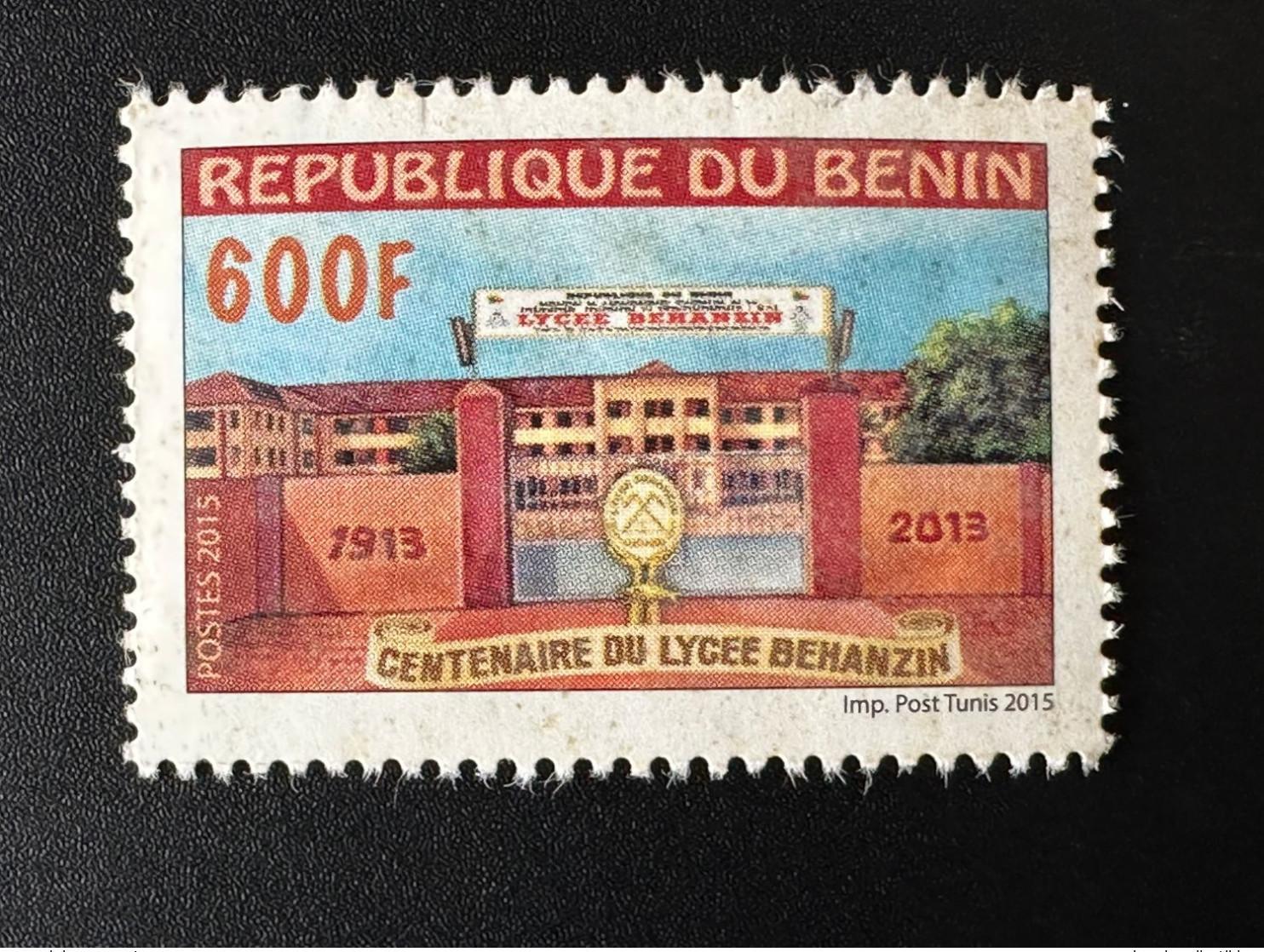 Benin 2015 Mi. 1671 600F Centenary of the Lycée Behanzin Education ...