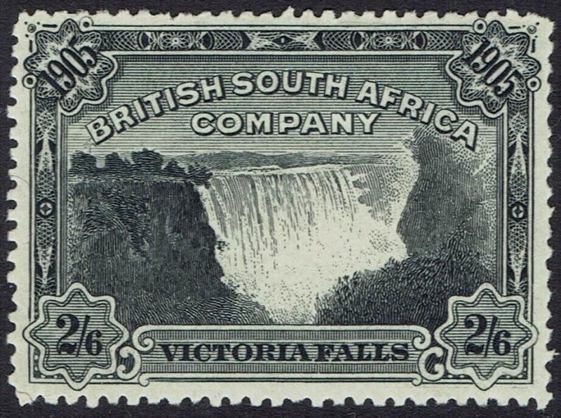 Rhodesia 1905 Victoria Falls 2/6 | Africa - Rhodesia, Stamp / HipStamp