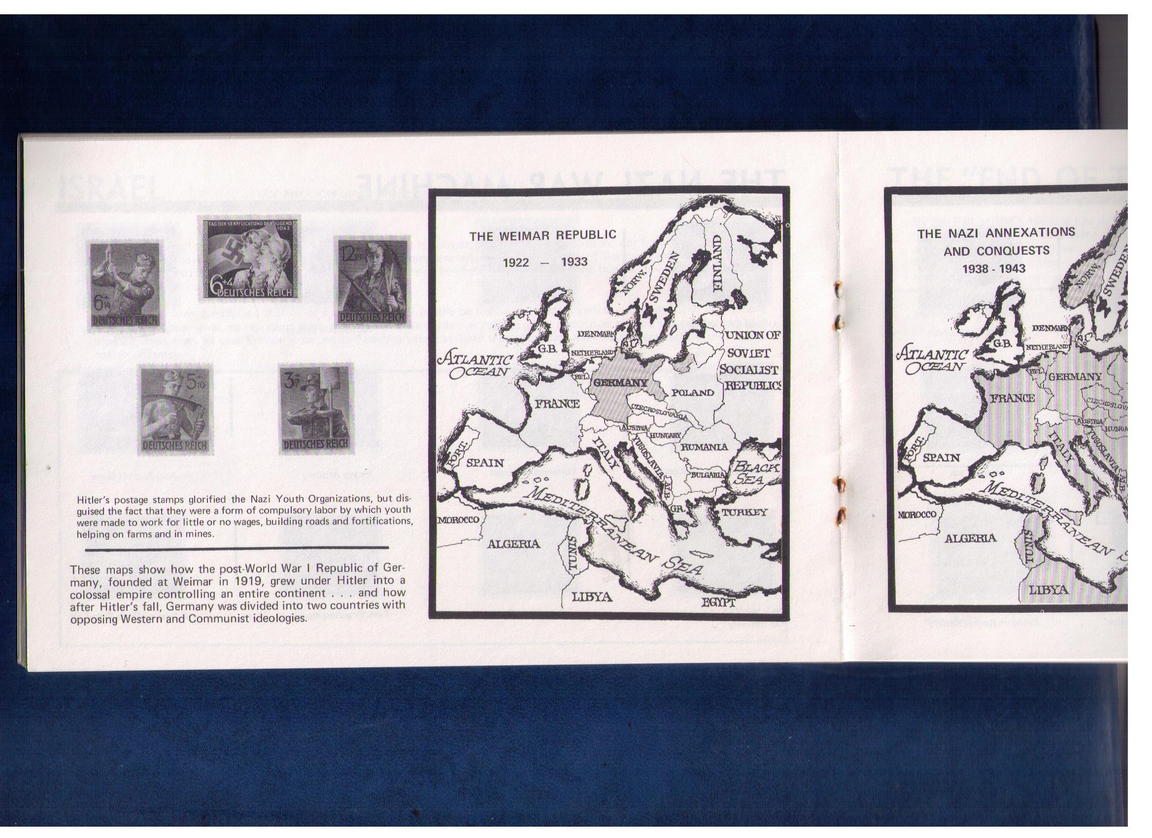 Kenmore Stamp CO.(1972) "The Rise & Fall of Hitler'S Germany" Approx.55 ...